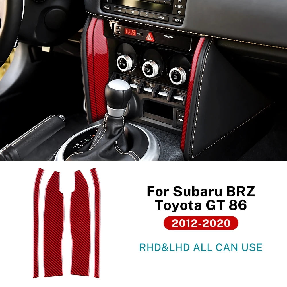 Real Soft Carbon Fiber Sticker For Subaru BRZ Toyota GT86 2012-2016 ...