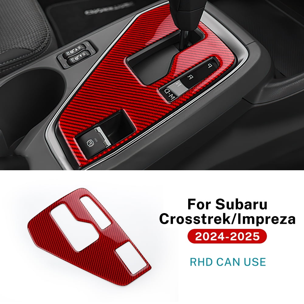 Real Soft Carbon Fiber Sticker For Subaru Crosstrek Impreza 2024 2025 ...