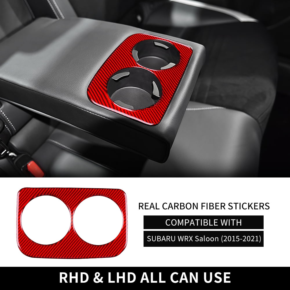 Real Soft Carbon Fiber Sticker For Subaru WRX Saloon 2015 2016 2017 ...