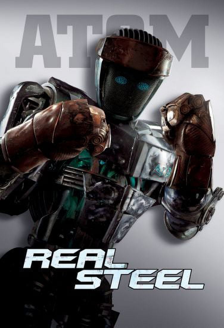 Real Steel Movie Poster 24Inx36In Atom Art Poster 24x36 Multi-Color ...