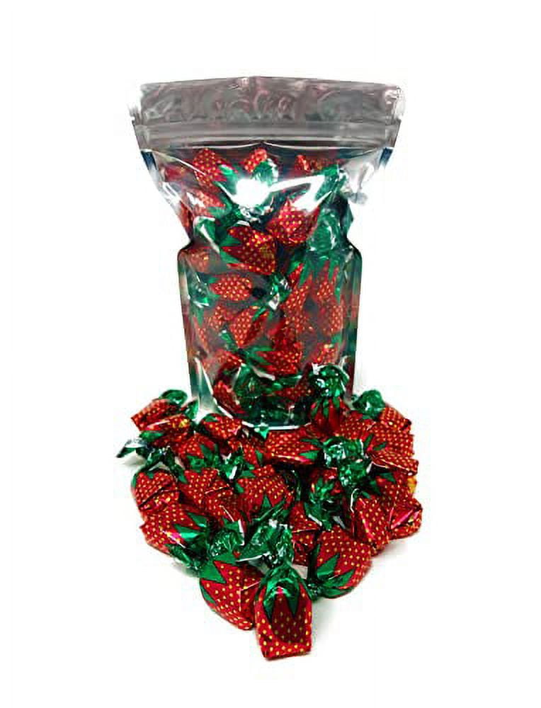 Real Strawberry Filled Flavored Bon Bons - 1 lb (16 oz) - Individually ...