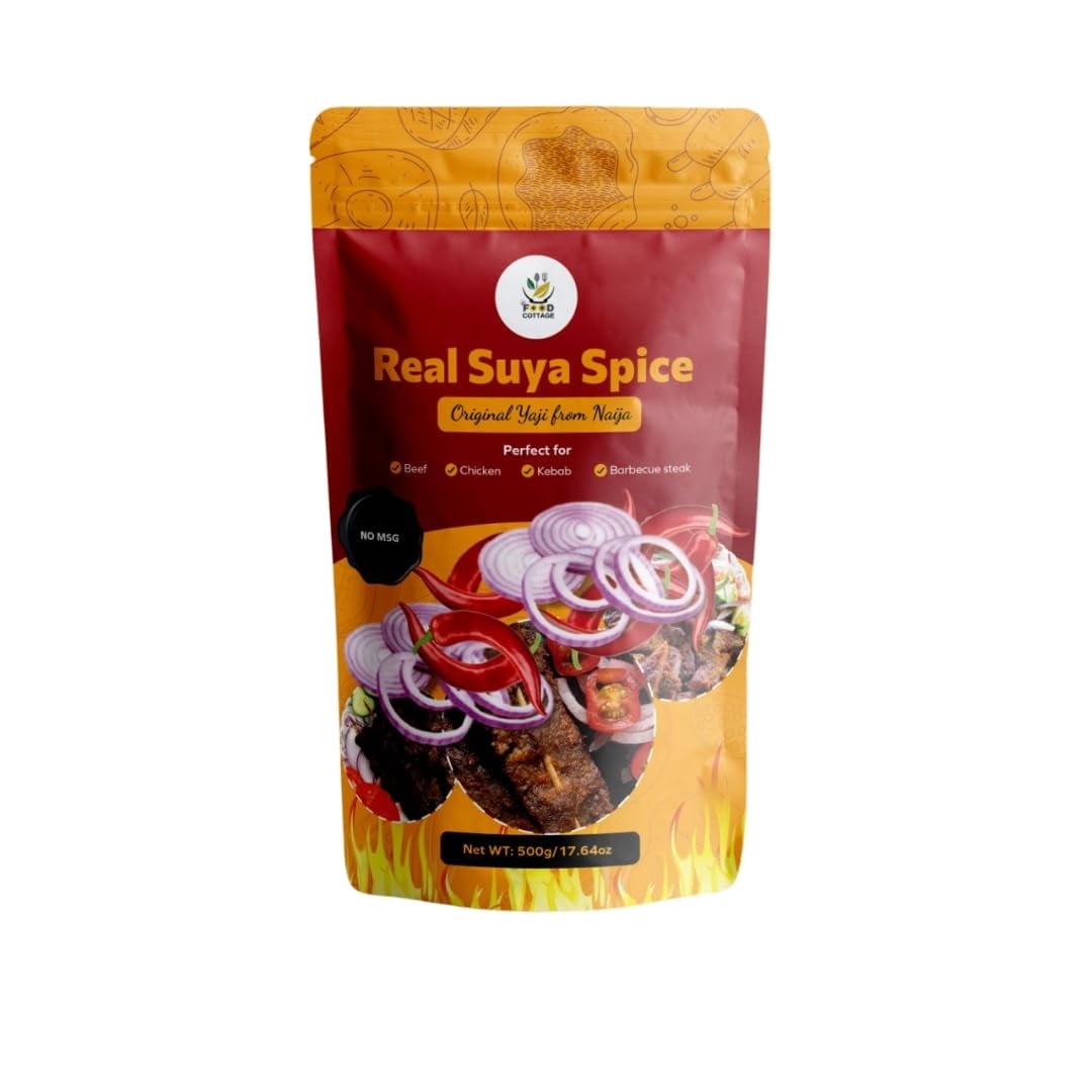 Real Suya Spice Yaji - Authentic Naija Blend, 500g/17.64oz - Spicy Hot ...