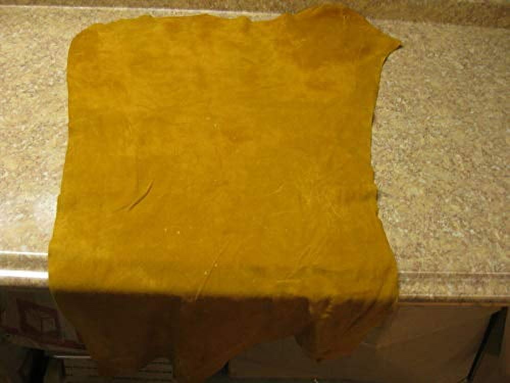 Real Tanned Deer Suede Leather Hide - 5 Sq Ft - Walmart.com