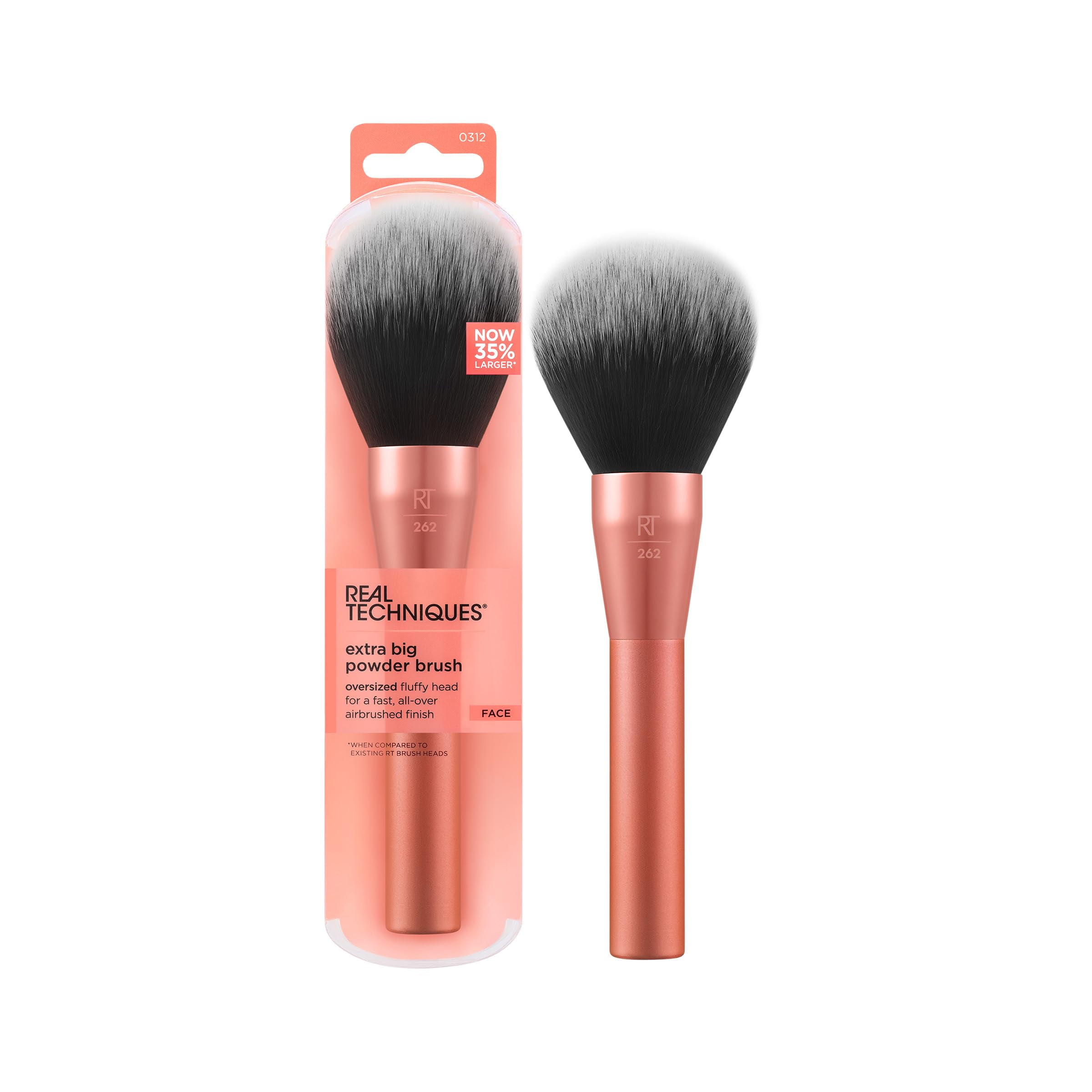Real Techniques Extra Big KEF16 Powder Brush, Large Makeup Brush For ...