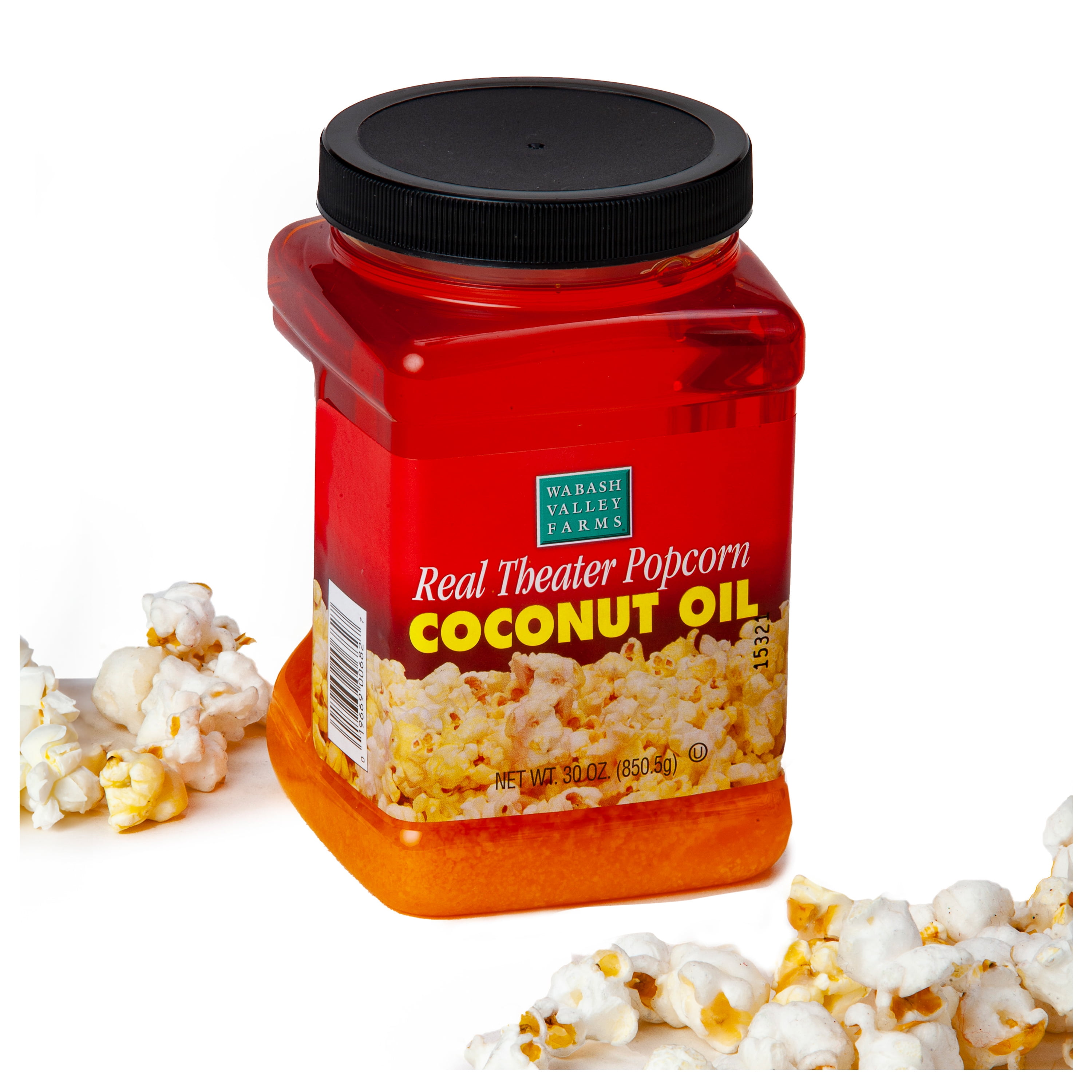 Real Theater Coconut Popping Oil - Wabash Valley Farms Popcorn Coconut ...
