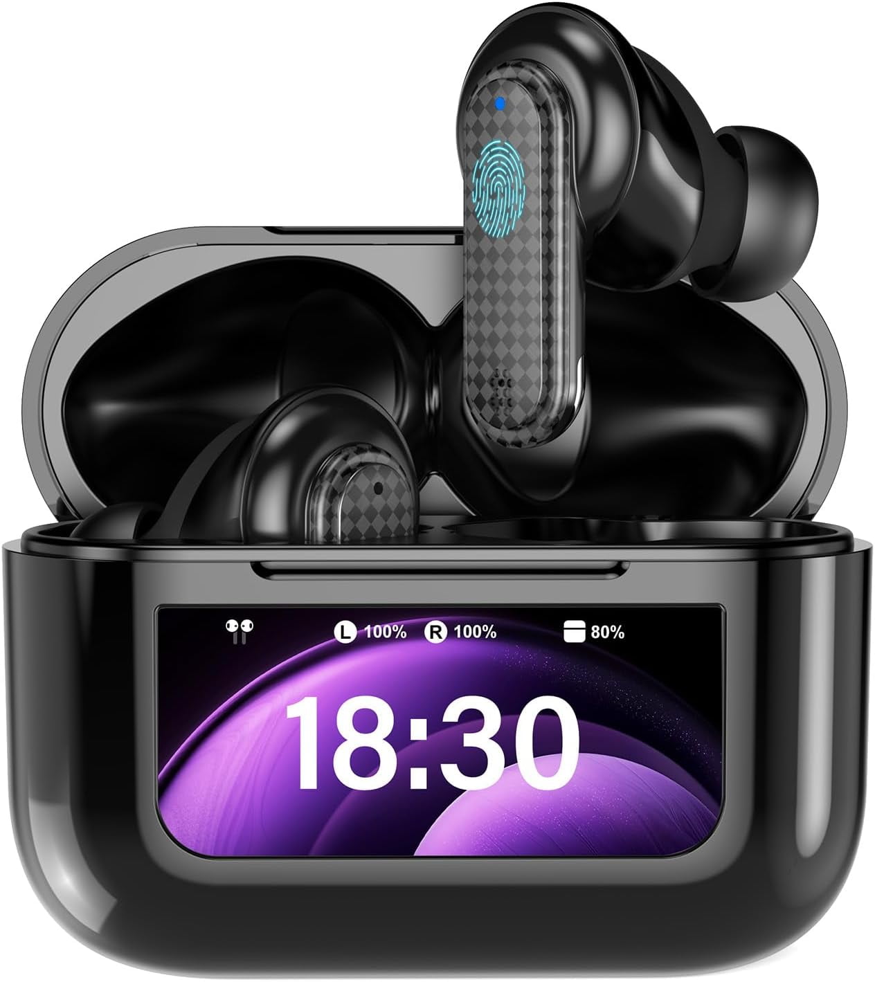 Real Time LCD Earbuds with AI Translation, 3 Usage Modes, 40 Languages ...