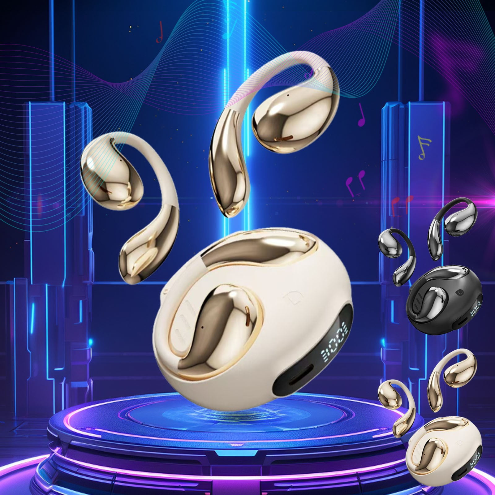 Real-Time Language Translator Earbuds, 150 Language Support, Voice ...