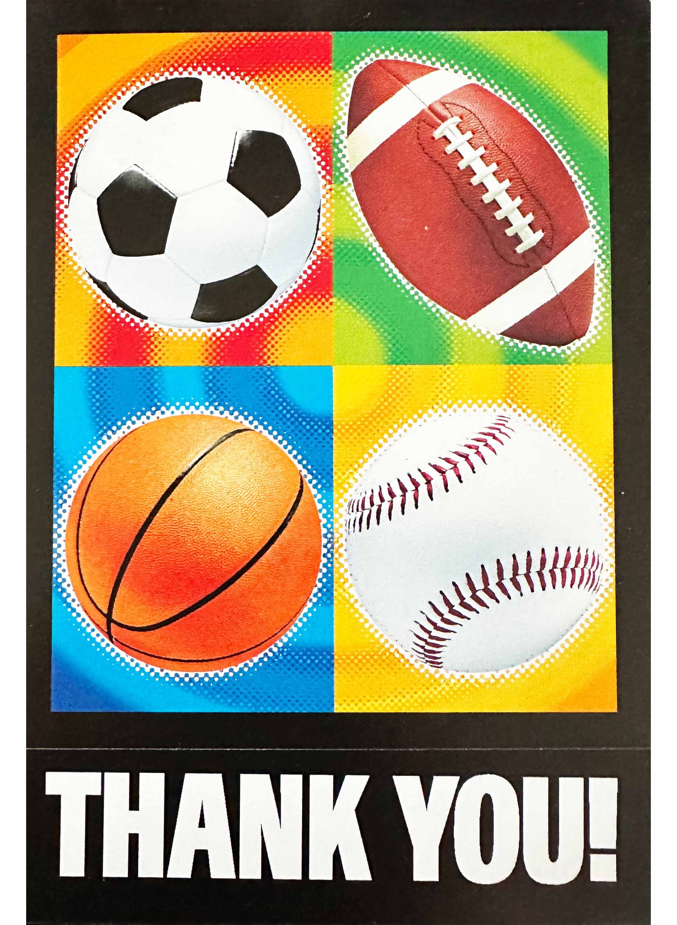 Various Thank You Note Greeting Cards w/ Envelopes (8ct) - Walmart ...