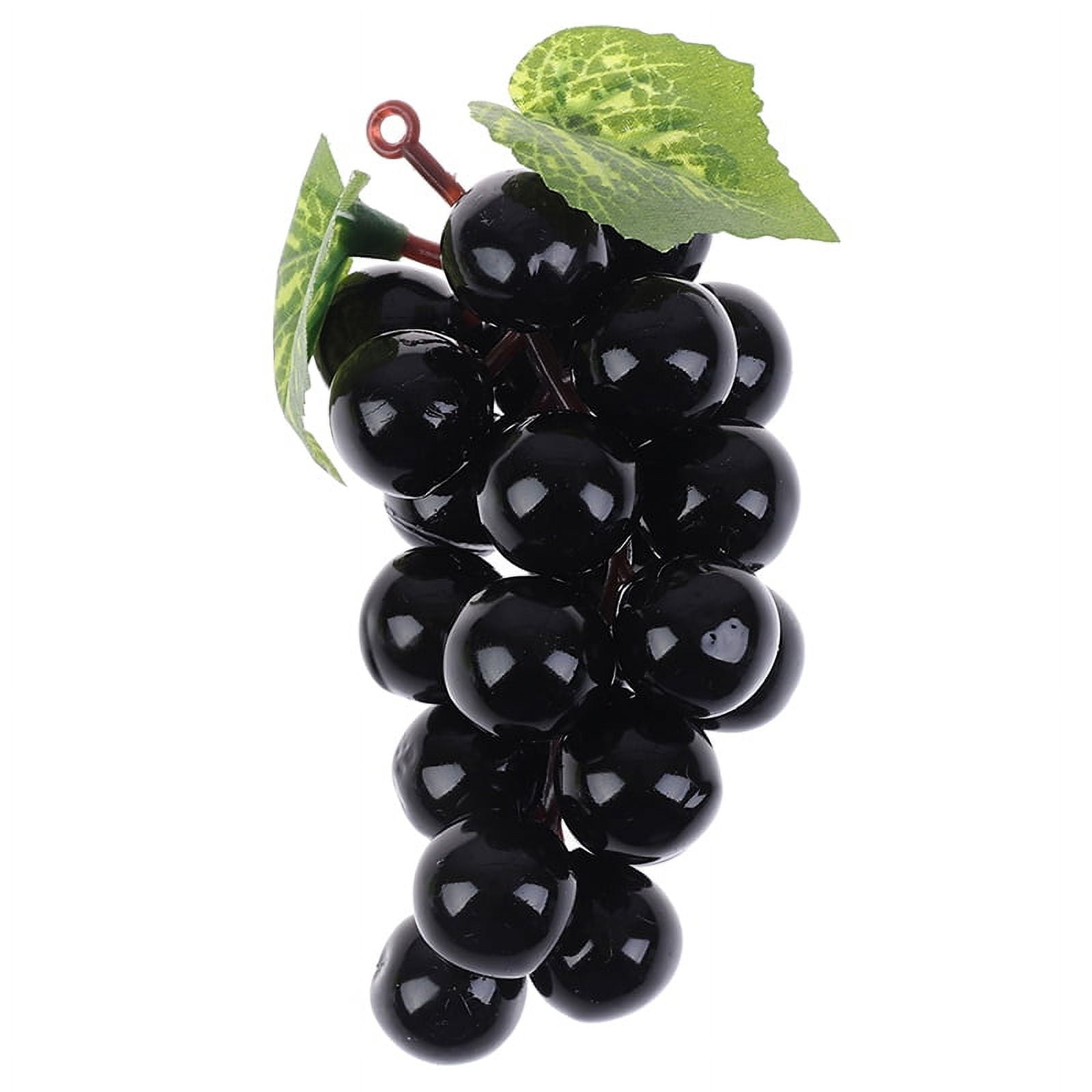 Real Touch Artificial Fruit Grapes Plastic Home Garden Wedding Party ...
