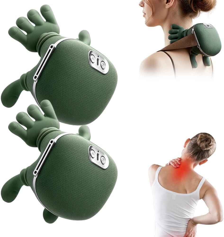 Heat Massager, 2026 New Advanced Thermal Wireless Massager with 4D ...