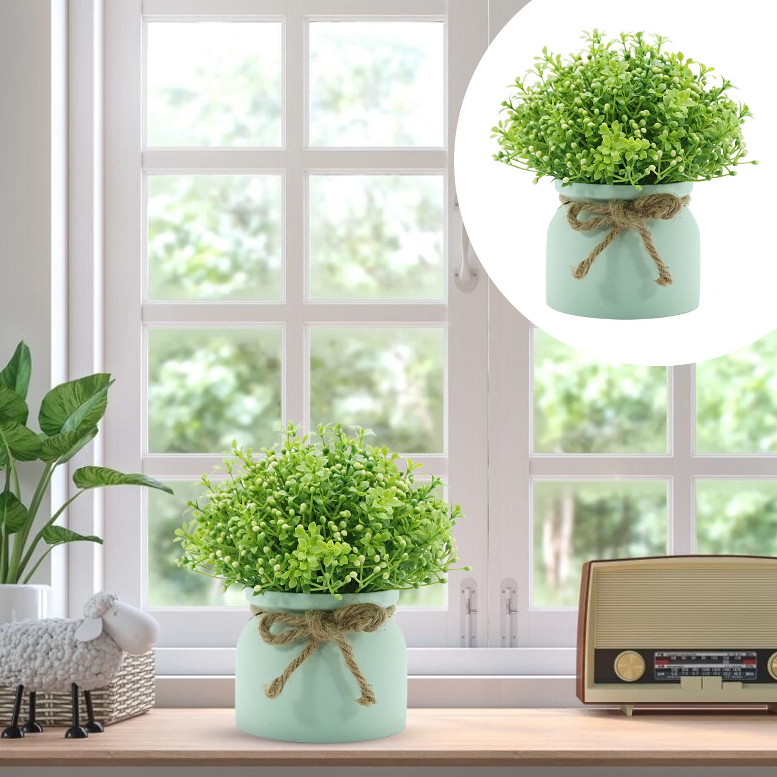 Real Touch Orchids,Artificial Potted Orchid Plant – Rustic Table ...