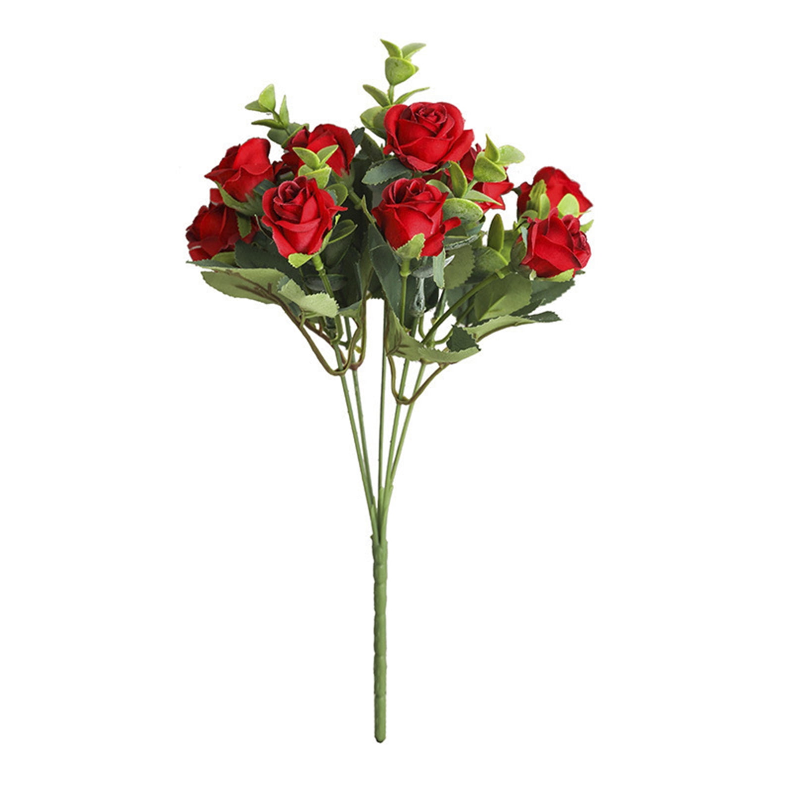 Real Touch Rosebud Bouquet, Lifelike Artificial Flowers, Realistic Fake ...