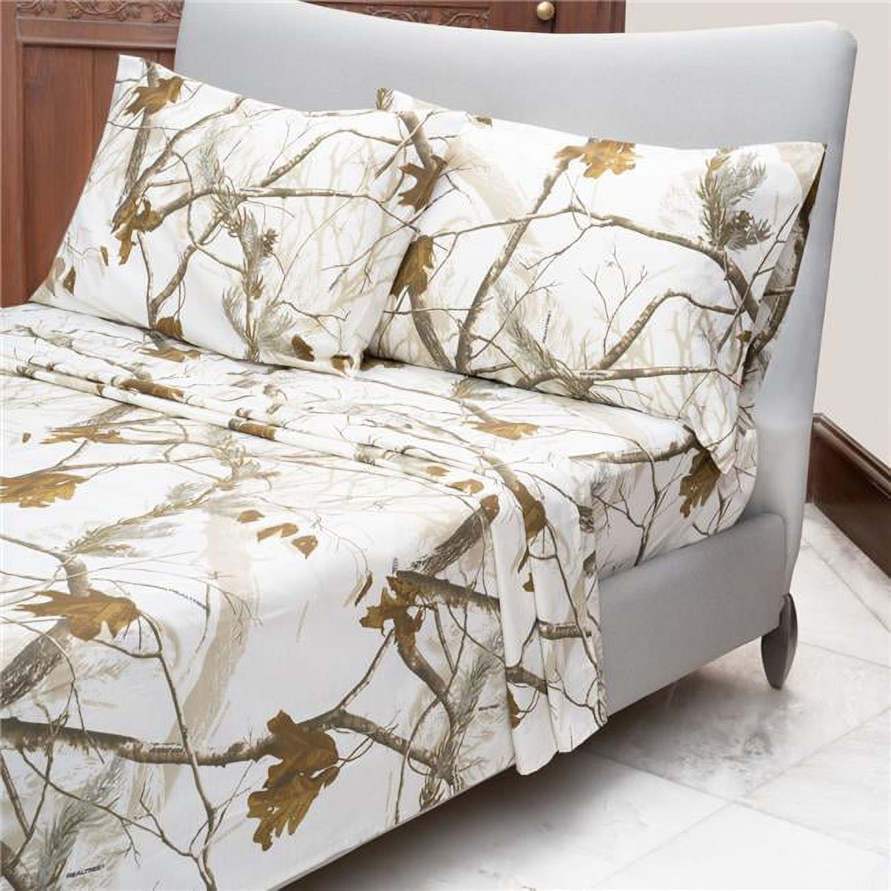 Realtree AP Snow Camo Sheet Sets - Walmart.com