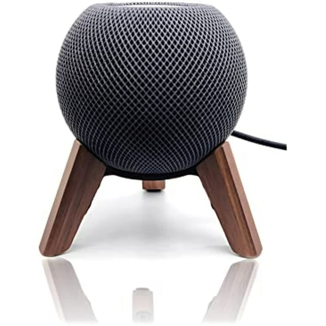 N/A Real Wood Stand for Homepod Mini (2020), Wooden Holder with Metal ...