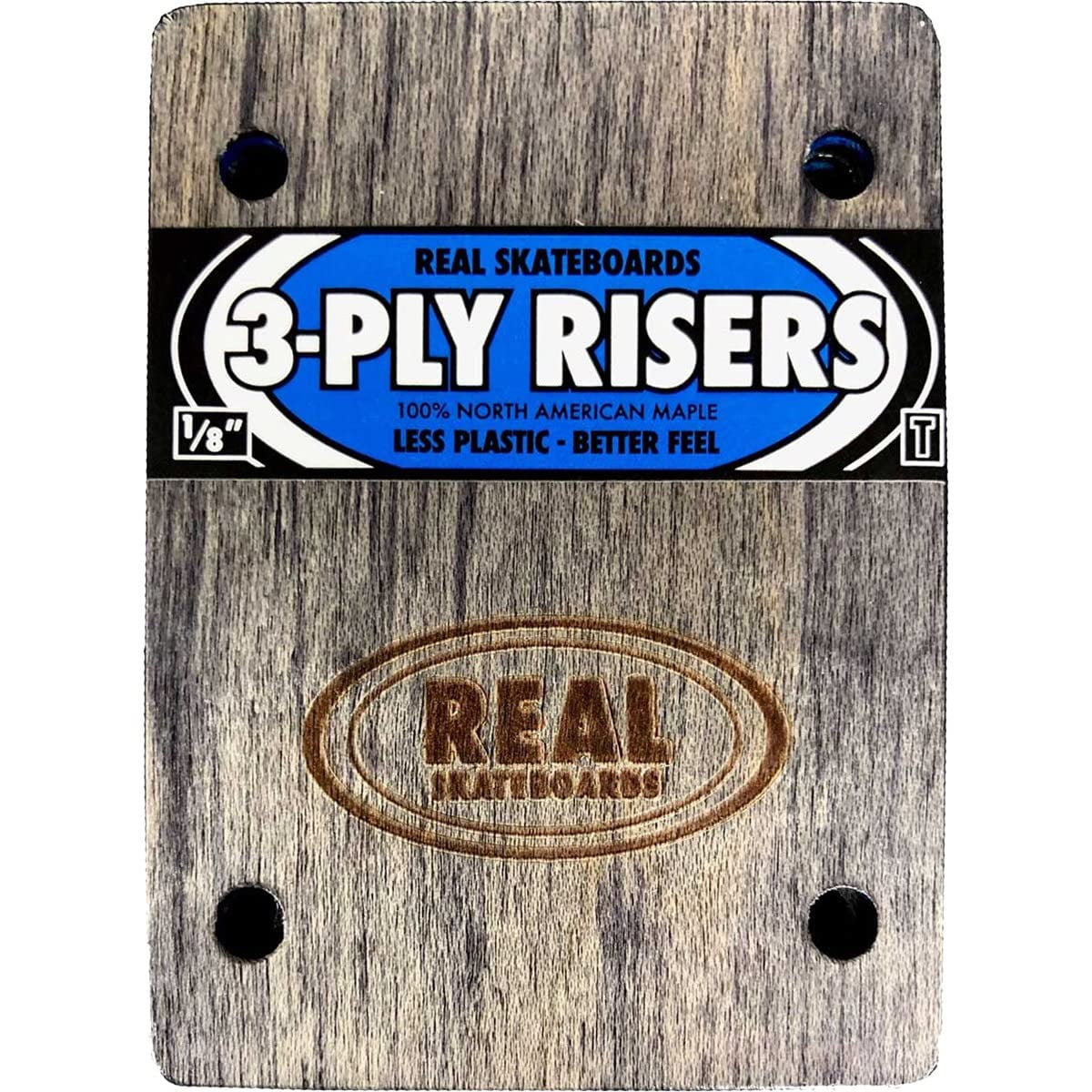 Real Wooden Risers Set 3-Ply 1/8" Thunder - Walmart.com