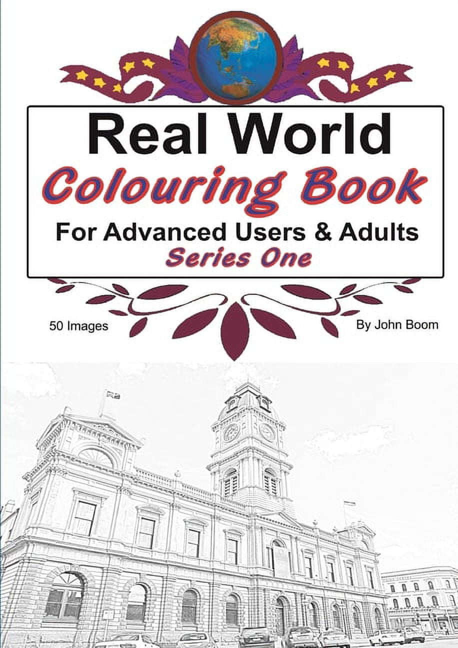 Real World Colouring Book Series One, (Paperback) - Walmart.com
