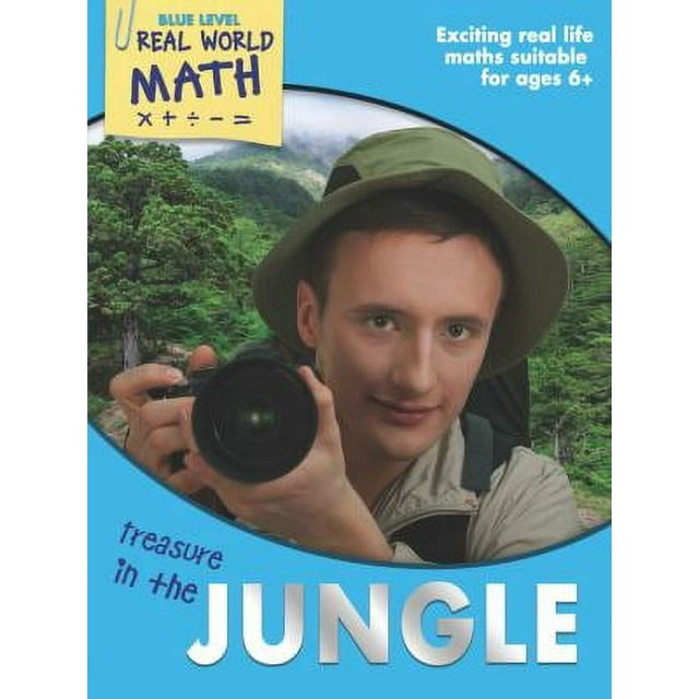 Pre-Owned Real World Math Blue Level: Treasure in the Jungle (Paperback ...