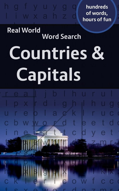 Real World Word Search Real World Word Search: Countries & Capitals ...