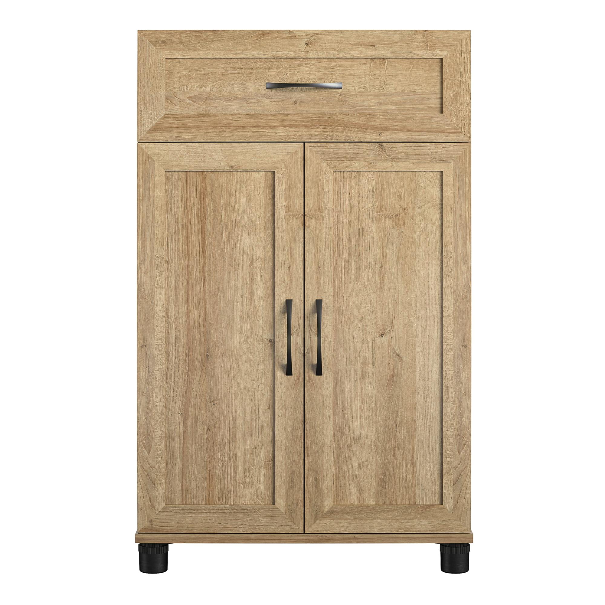 RealRooms Basin Framed 24" Base Storage Cabinet, Natural - Walmart.com