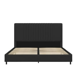 Novogratz Bushwick Metal Platform Bed Frame with Headboard Queen Lavender Walmart