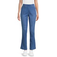 Just My Size Women’s Plus Size Pull-On Stretch Denim Bootcut Jeggings ...