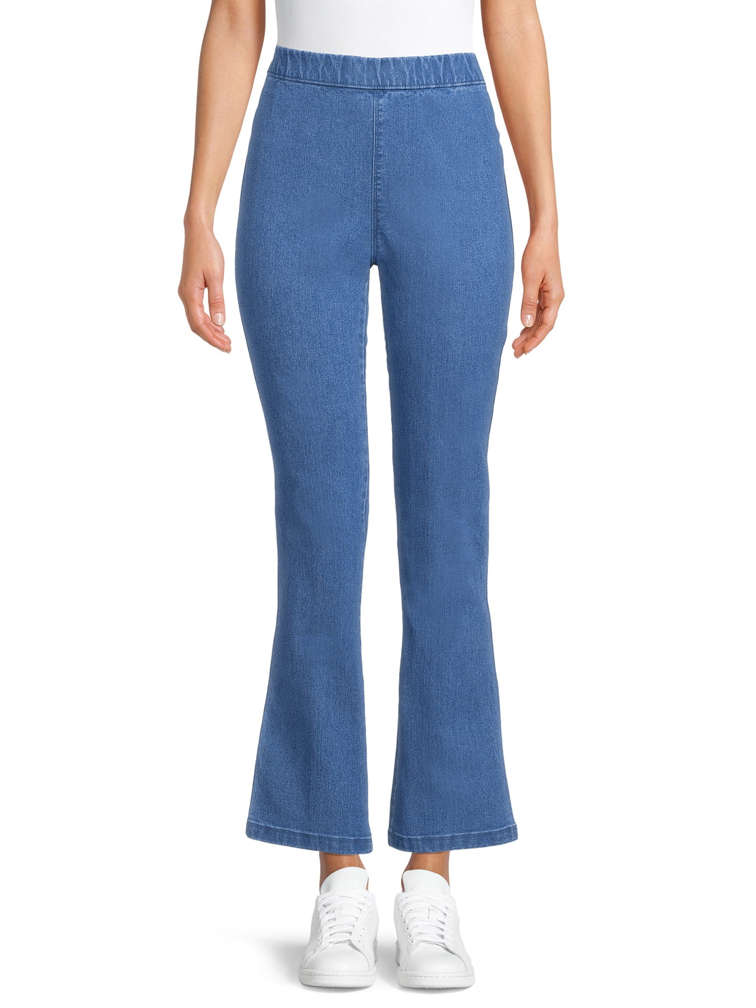 RealSize Women's Pull On Bootcut Jeggings, Available in Regular and ...