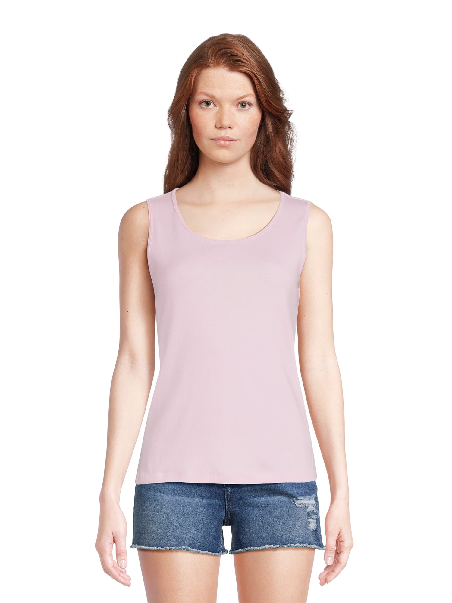RealSize Women's Rib Muscle Tank Top, Sizes XS-3XL - Walmart.com