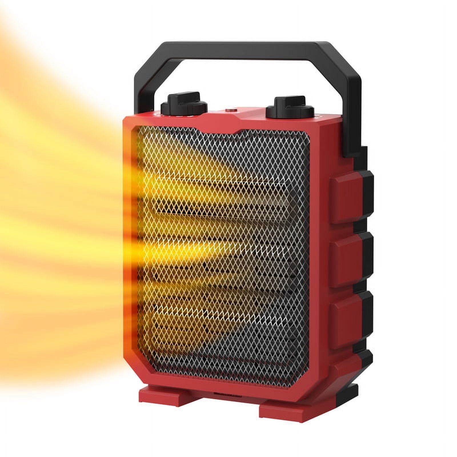 RealSmart Space Heater, 1500W Portable Electric Heater, Mini Heater ...