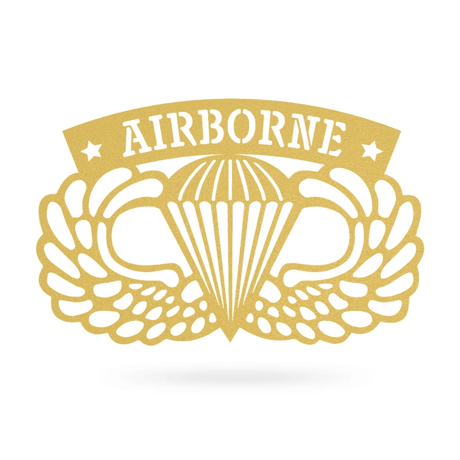 RealSteel Airborne Emblem Wall Décor - Showcase Military Pride with ...