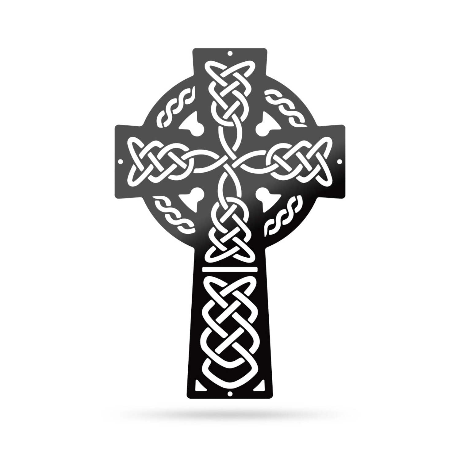 RealSteel Celtic Knot Cross Wall Art, Symbol of Faith and Irish ...