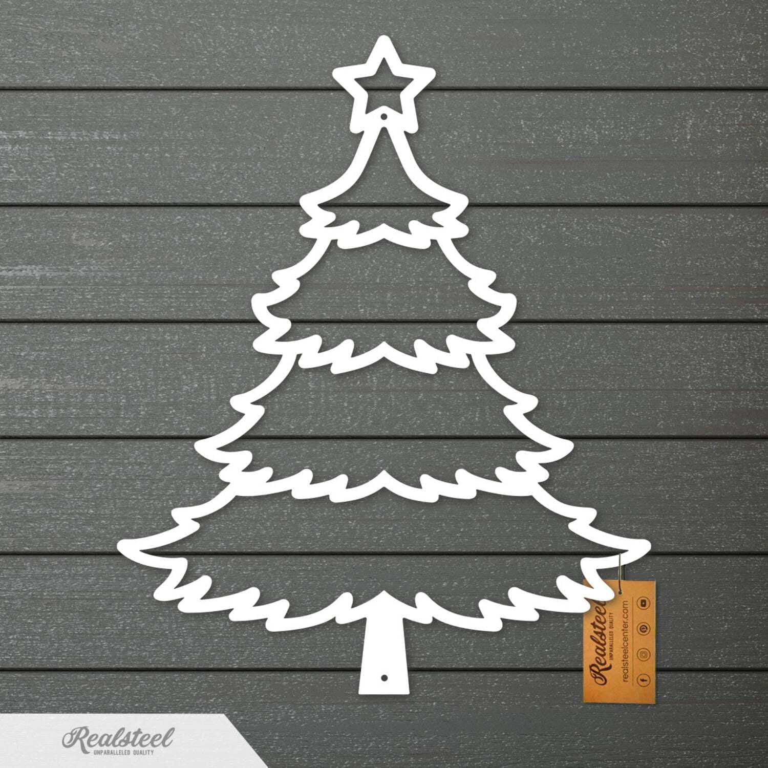 RealSteel: Choose Your Christmas Tree Design - Customizable Metal ...