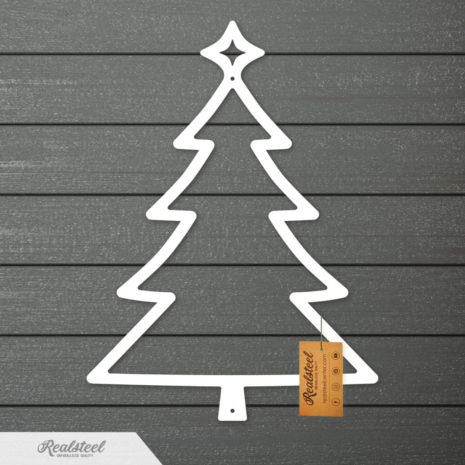 RealSteel: Choose Your Christmas Tree Design - Customizable Metal ...