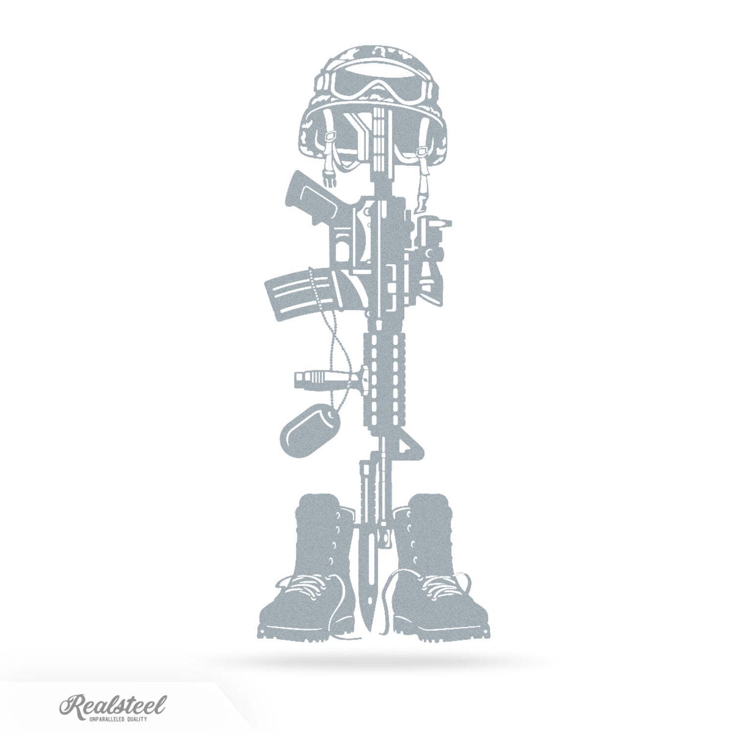 Fallen Soldier Battlefield Cross Wall Decor - Walmart.com