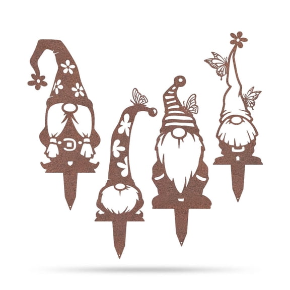 Metal Garden Gnomes