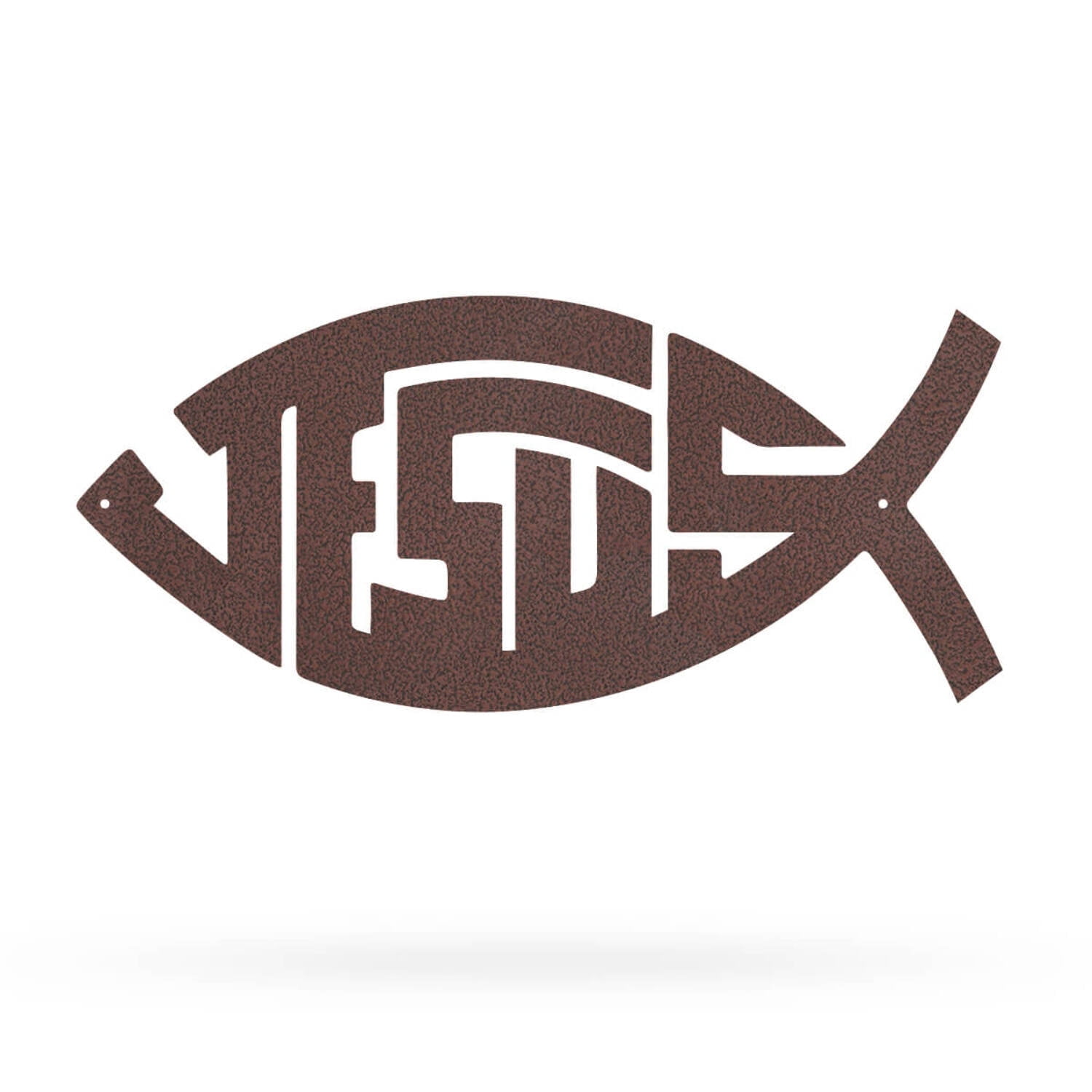 RealSteel: Jesus Christ "Ichthys" Symbol Wall Art – Faith-Inspired Home ...