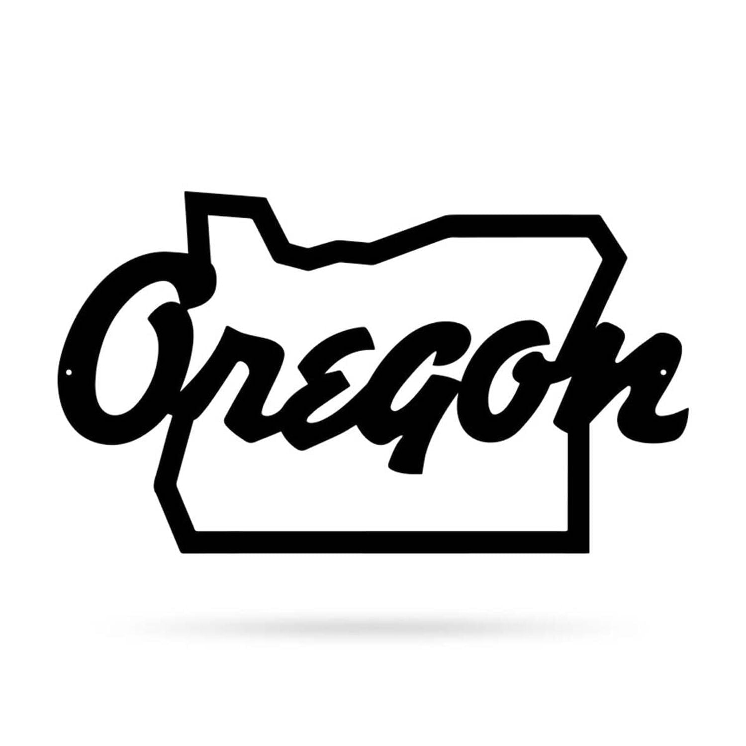 RealSteel: Oregon Metal Wall Art – Stylish Pacific Northwest Decor ...