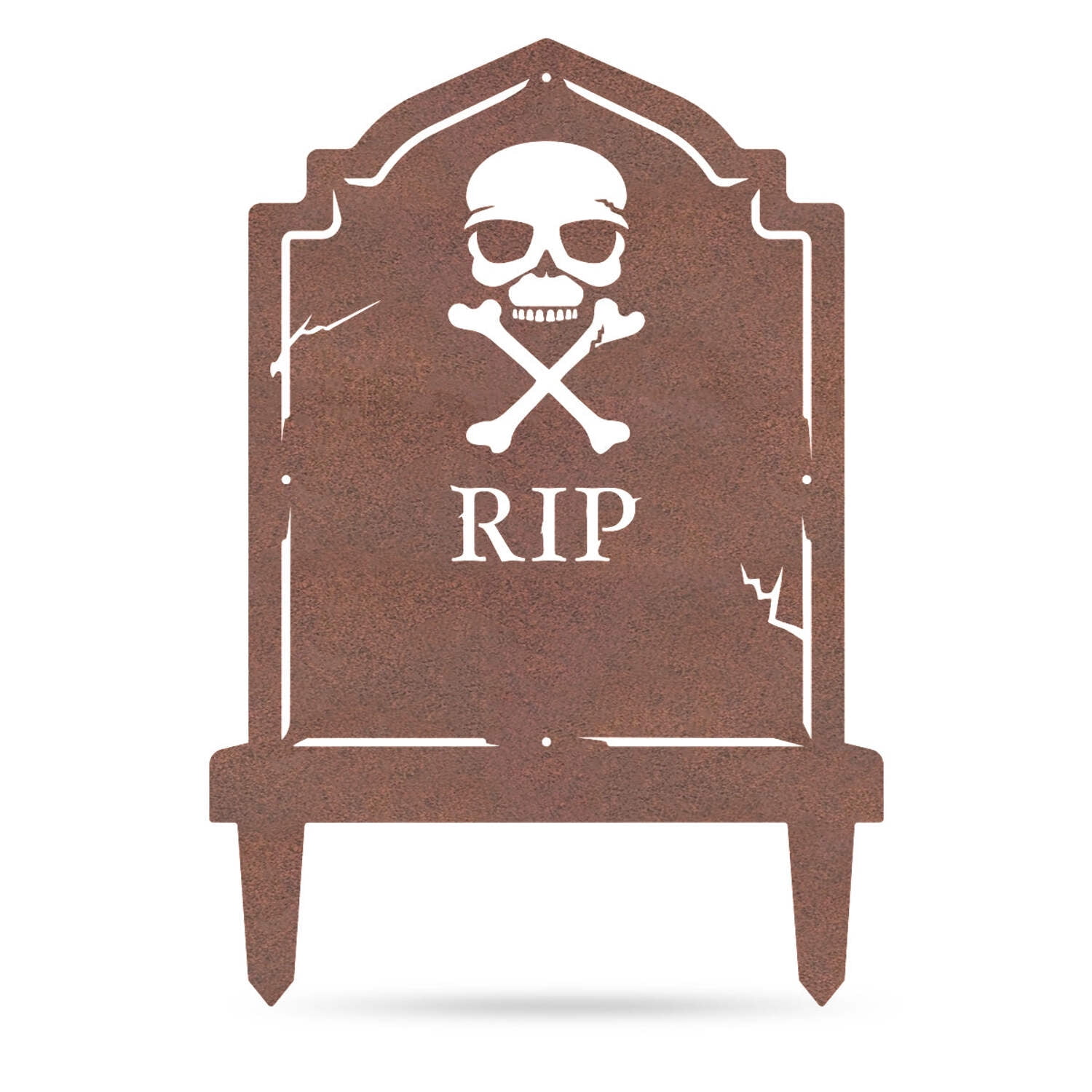 RealSteel Personalized Halloween Tombstone Monogram - Custom Outdoor ...
