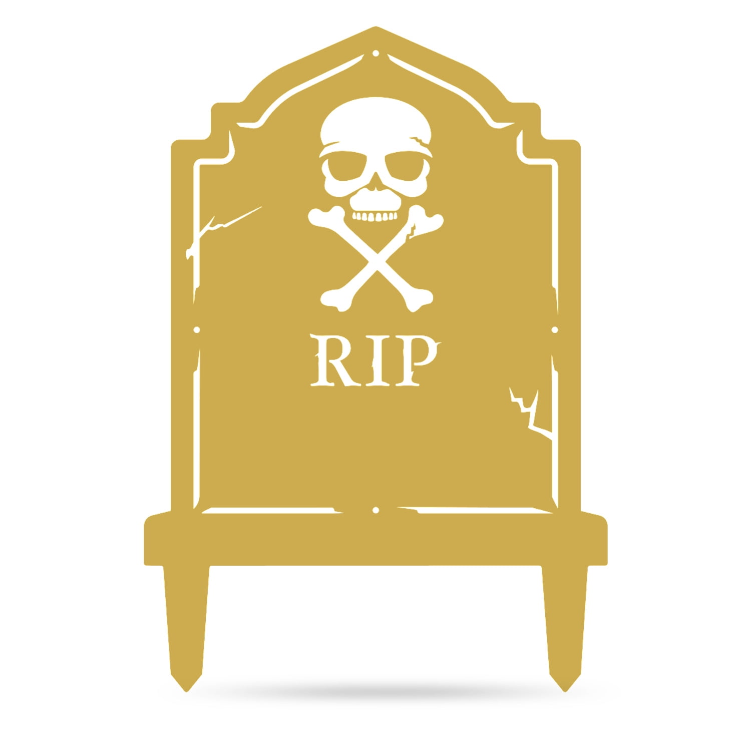 RealSteel Personalized Halloween Tombstone Monogram - Custom Outdoor ...