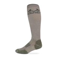 Realtree Mens Hunting & Hiking Socks, 80% Merino Wool, Over the Calf ...