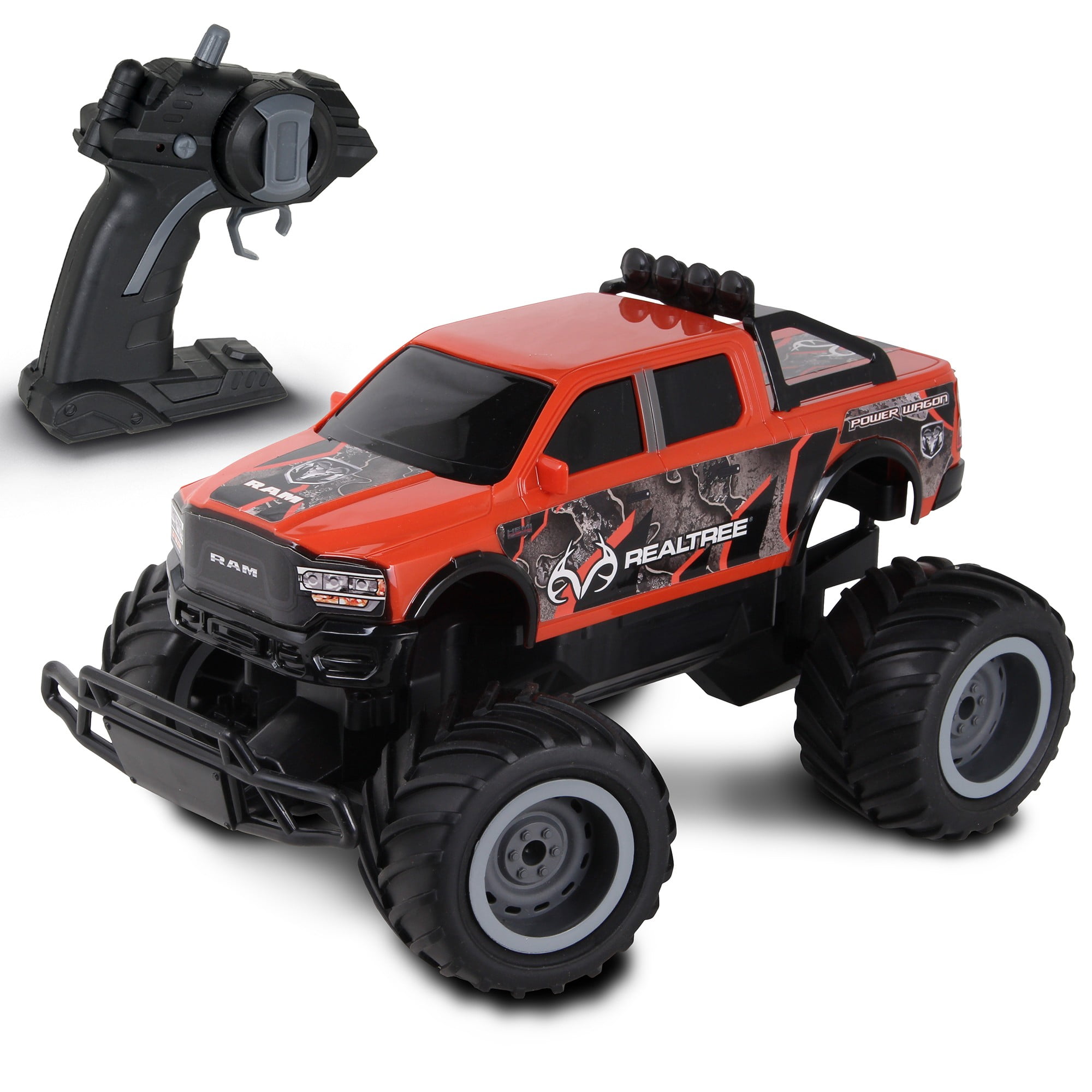 RealTree: RTR RC - RAM 2500 Power Wagon - Red - 2.4 Ghz High ...