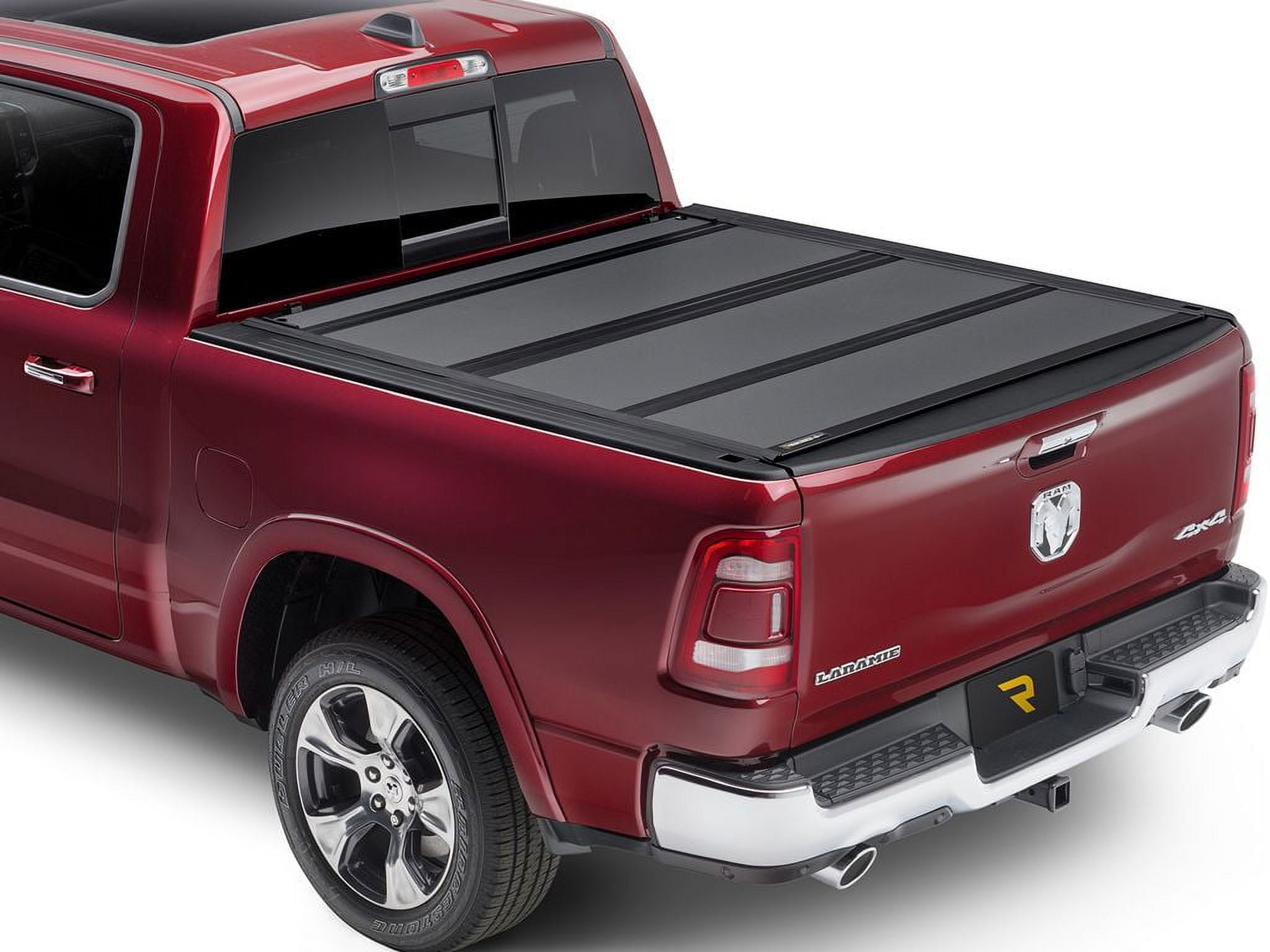 RealTruck BakFlip MX4 Hard Folding Tonneau Cover Compatible with 2024 ...