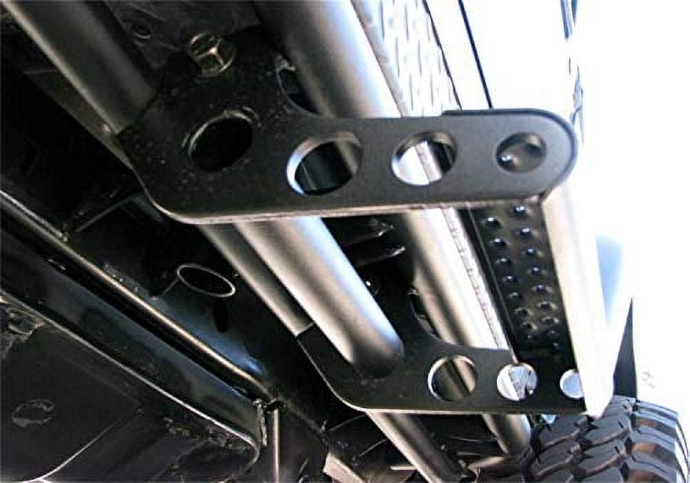 RealTruck RKR Detachable Steps (Sold In Pairs) | Textured Black ...