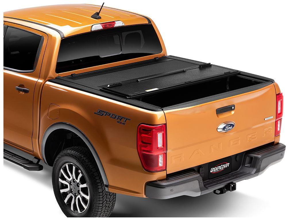 RealTruck UnderCover Armor Flex Hard Folding Tonneau Cover Fits 2019 ...