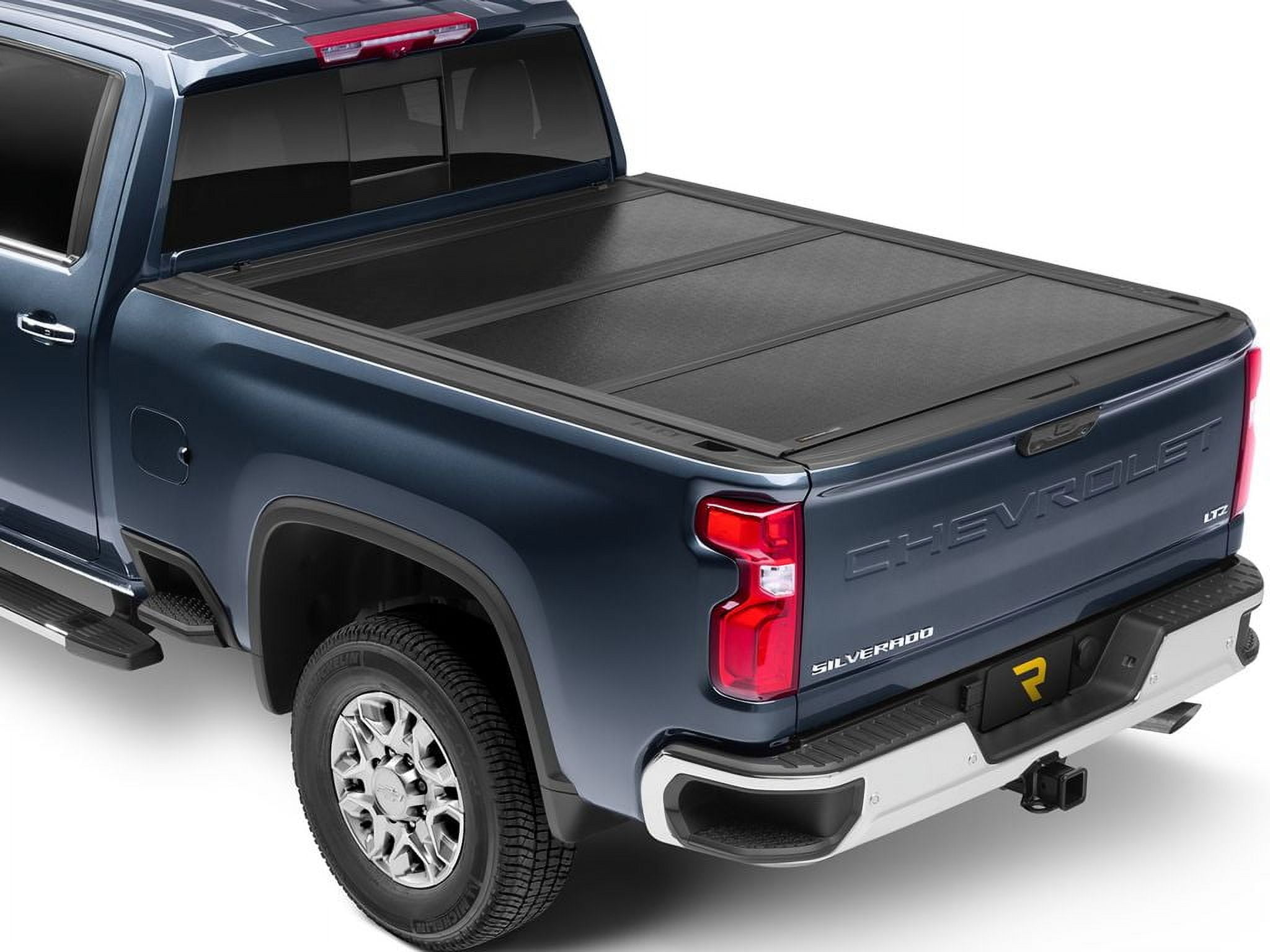 RealTruck UnderCover Flex Hard Folding Tonneau Cover Fits 2022-2025 ...