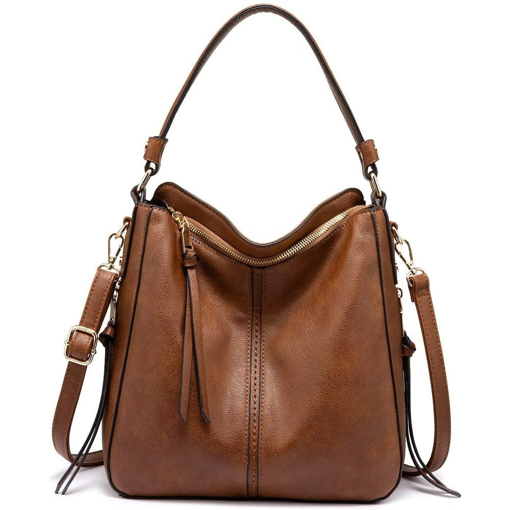 Realer Handbag Women's Shopper Bag Tote Leather Shoulder Bag Large ...