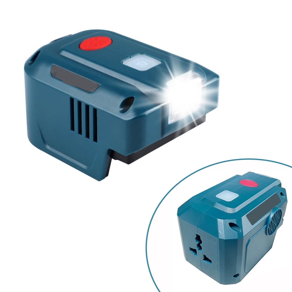 Reali Fule For Bosch 18V Li-ion Battery Inverter 110V 200W USB+C Mobile ...