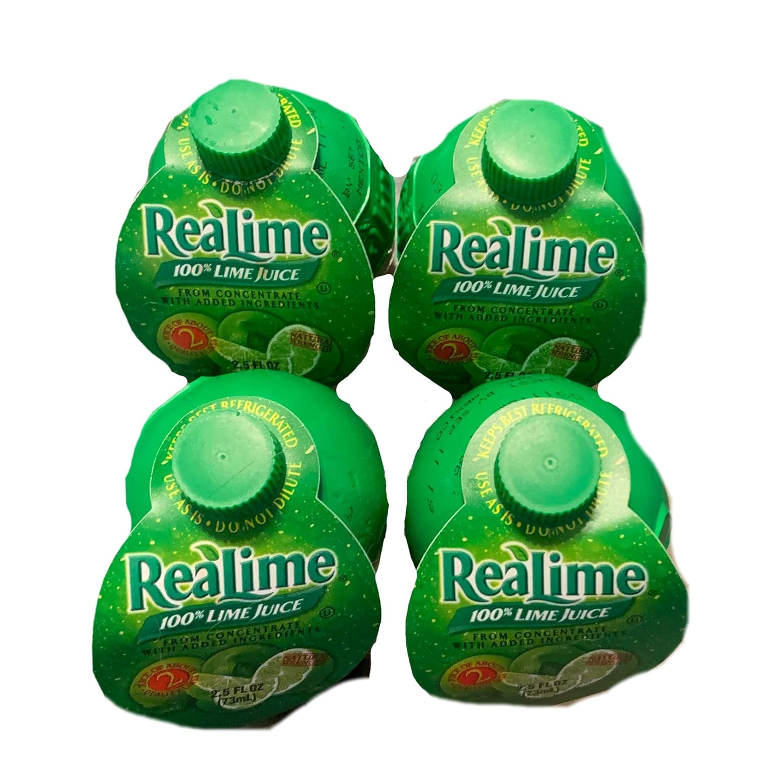 Realime Lime Juice | Lime Juice From Concentrate | 2.5 Oz Each Bottle ...