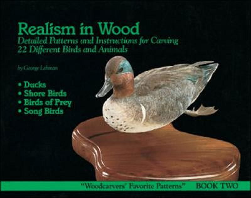 Realism in Wood #2 Birds Animals: Detailed Patterns and Instructions ...