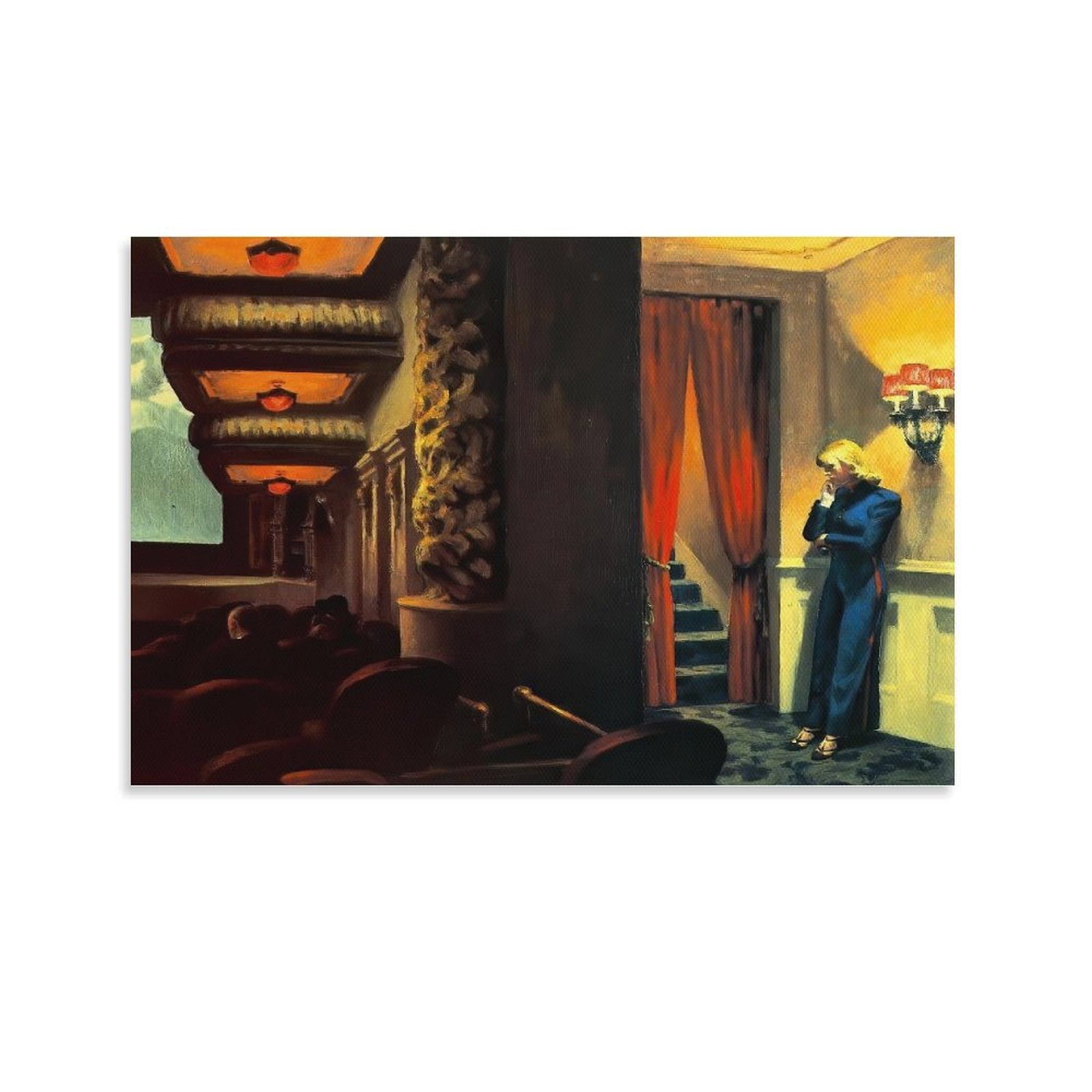 Realist Painter Edward Hopper New York Movie Art Poster Print Artworks ...