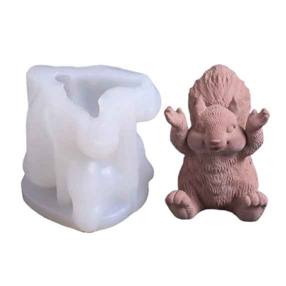 Realistic 3D Mouse Baking Cast Heat Resistant Elastomer For Chocolate ...